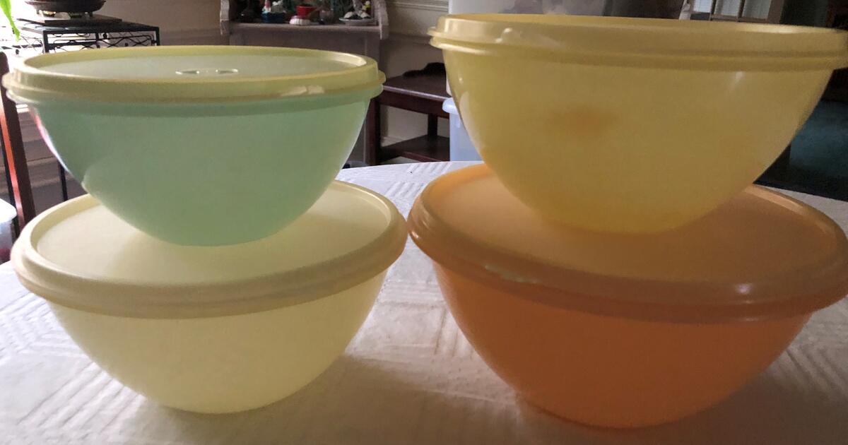 Set of 4 Tupperware Bowls w/Lids for $4 in Decatur, GA | For Sale ...