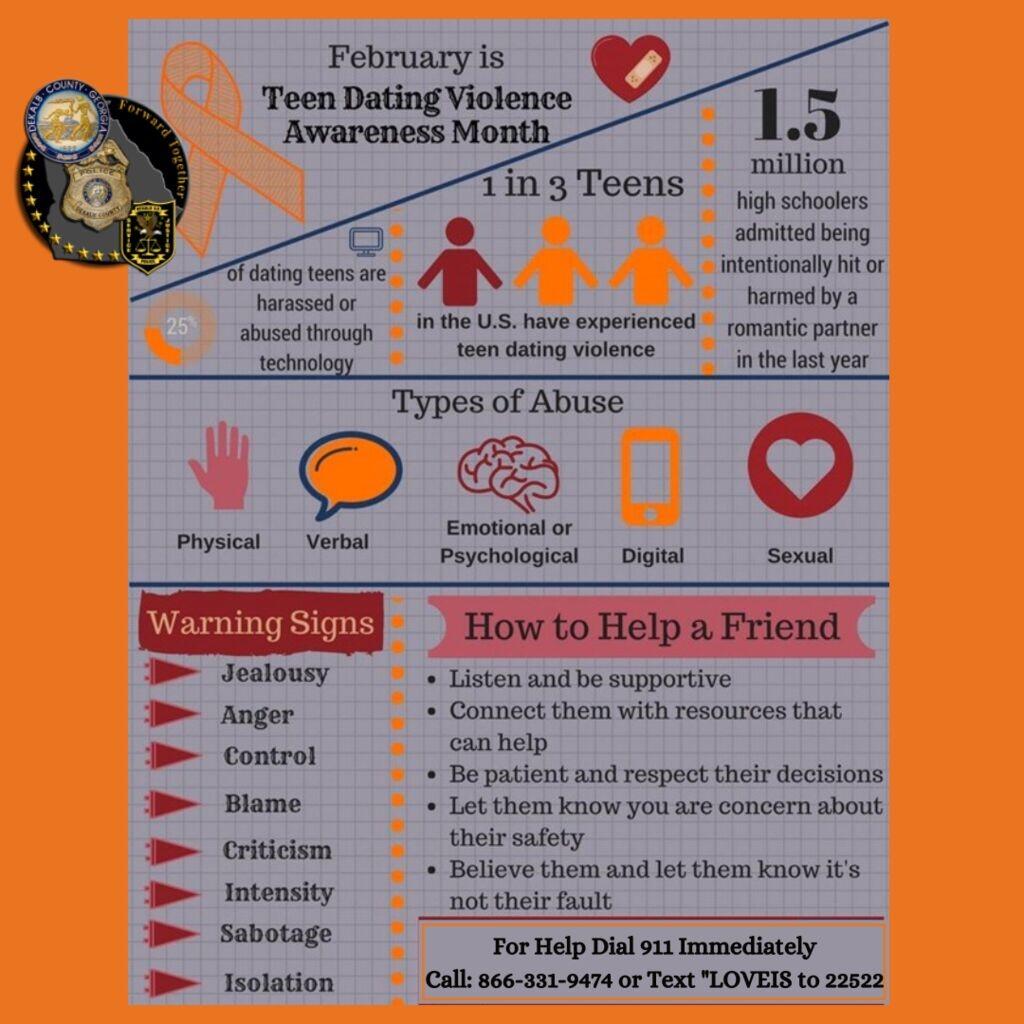 February is Teen Dating Violence Awareness Month (TDVAM), a national ...