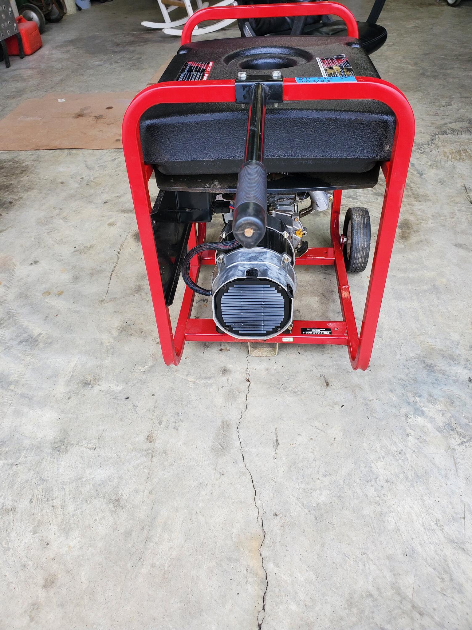 Generac Generator 6250 watts surge/5000 watts for $275 in Hot Springs ...