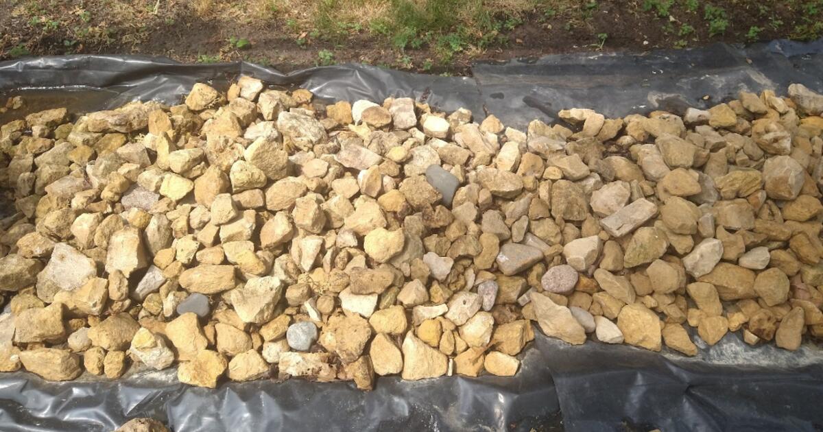Self-Load (Buff Color) Limestone Landscape Rock for Free in St. Paul ...