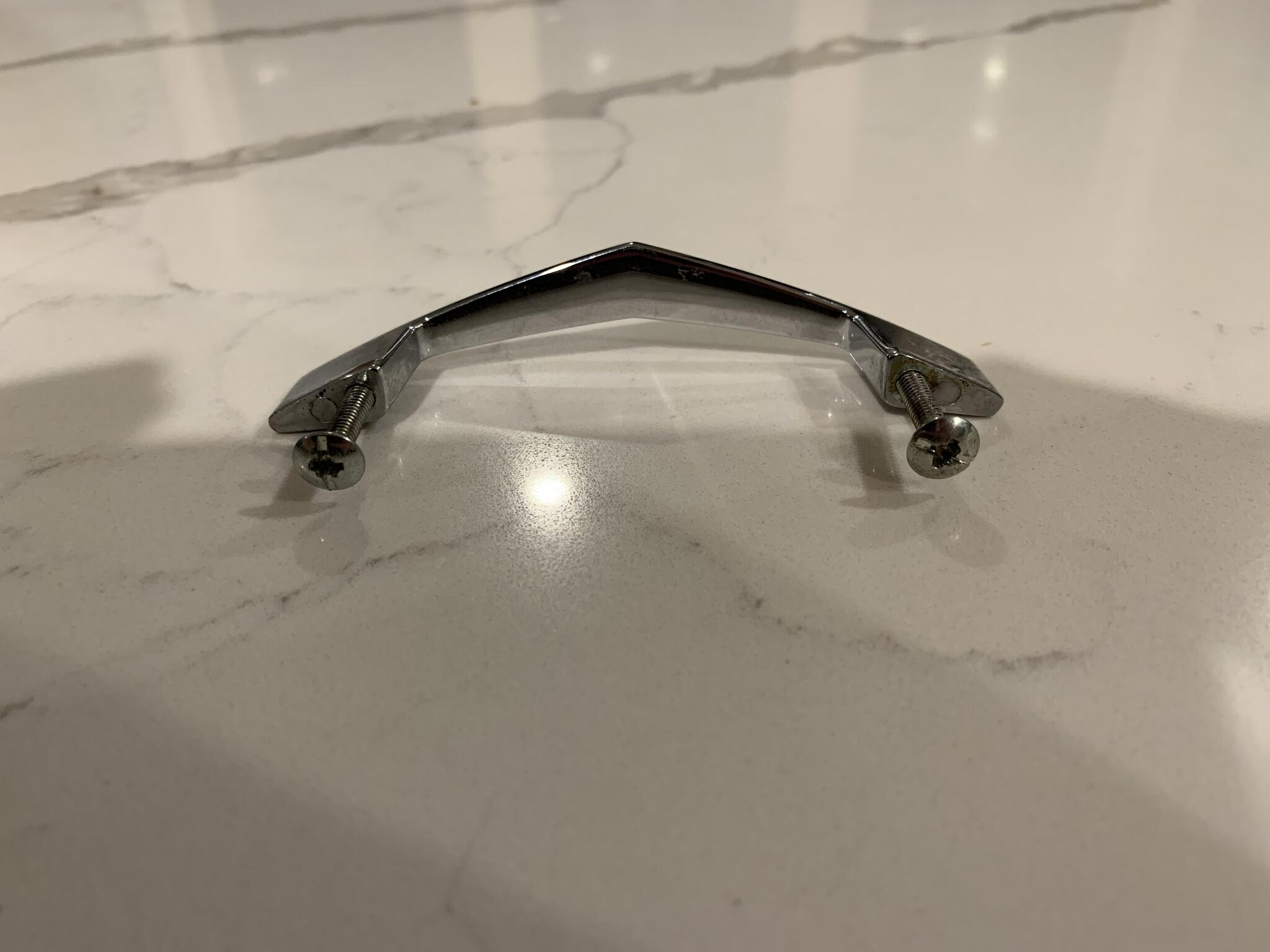 Modern Chevron Chrome Drawer & Cabinet Pulls (33) for $20 in Avondale ...