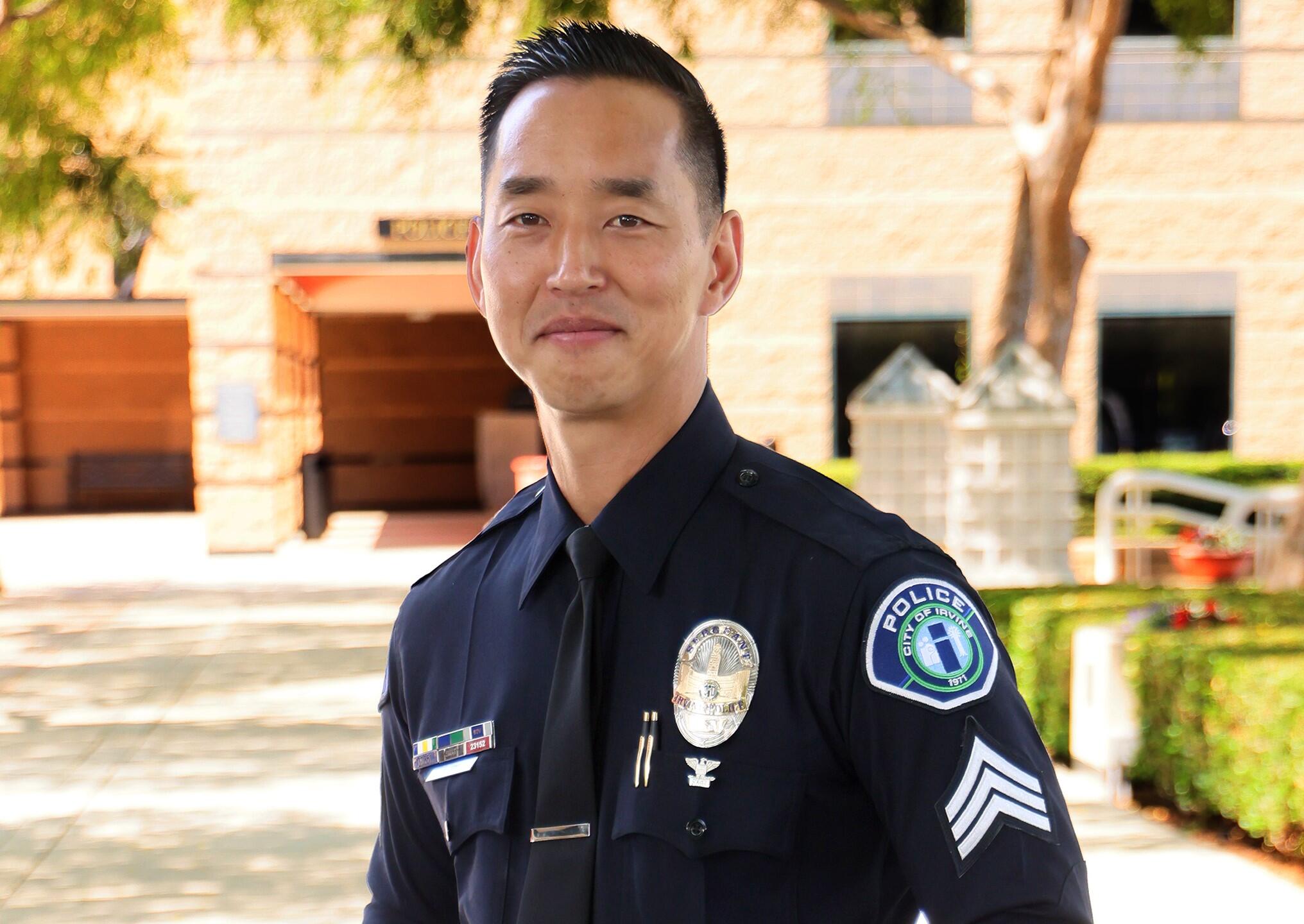 Yesterday, Nick Kim was sworn in as our newest Sergeant. (Irvine Police ...
