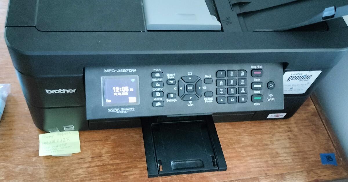 Brother MFC-J497DW Printer Inkjet for Free in Clearwater, FL | For Sale ...
