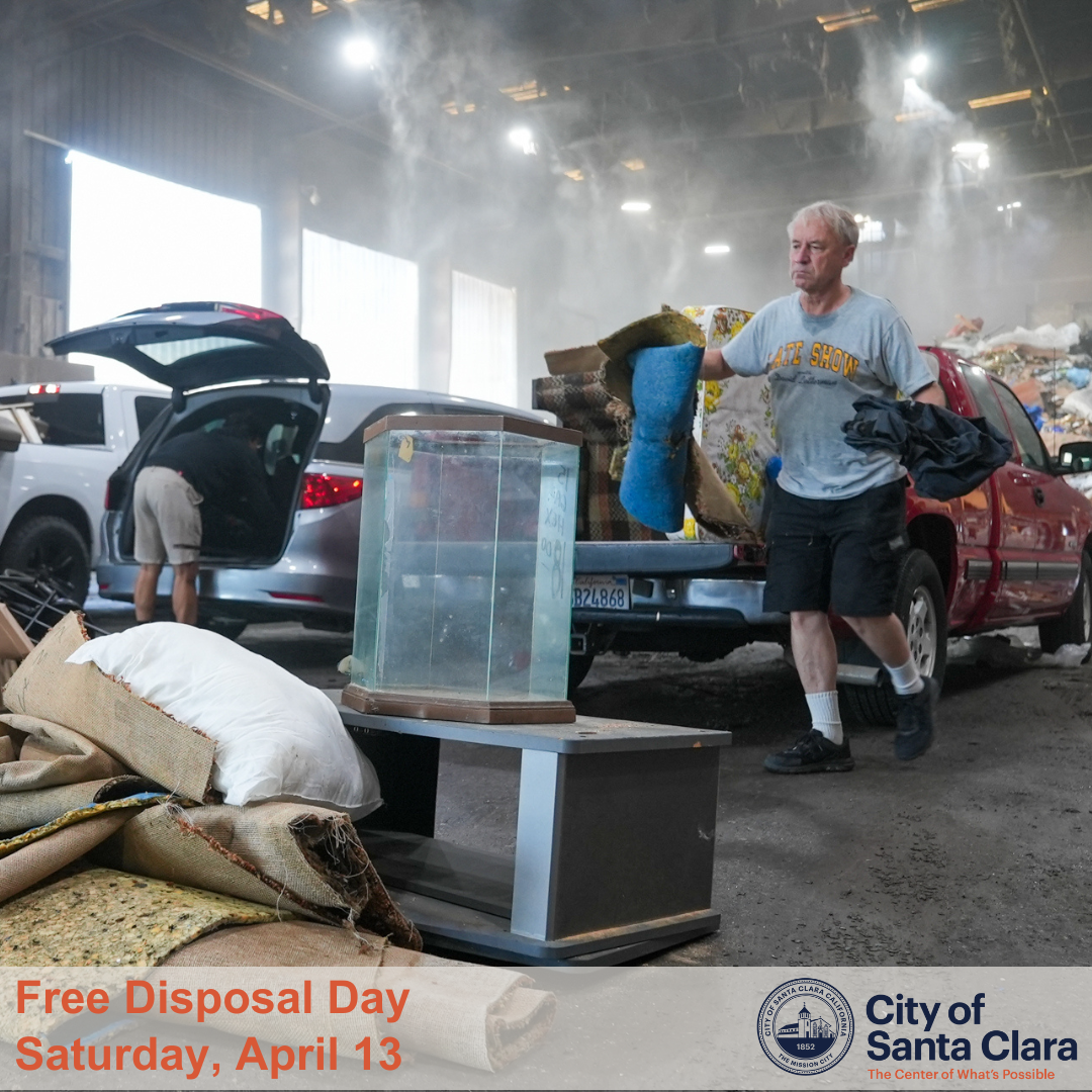 Santa Clara’s Free Disposal Day will be held on Saturday, April 13 at ...