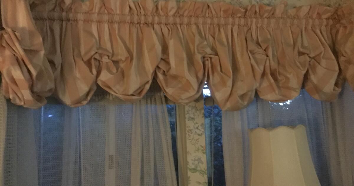 Designer curtains - by cutting the string which creates the "puff" you ...