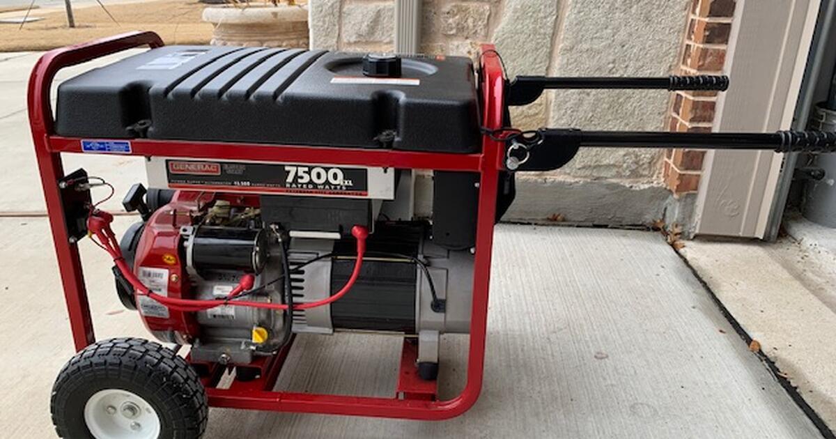Generac 7500 EXL portable generator for $675 in Newark, OH | For Sale ...