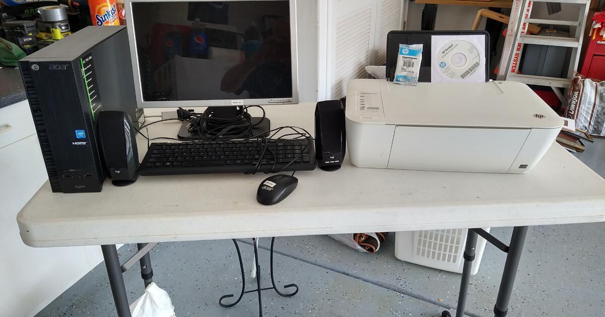 Computer, Monitor, Keyboard and mouse, all working order. for $105 in ...