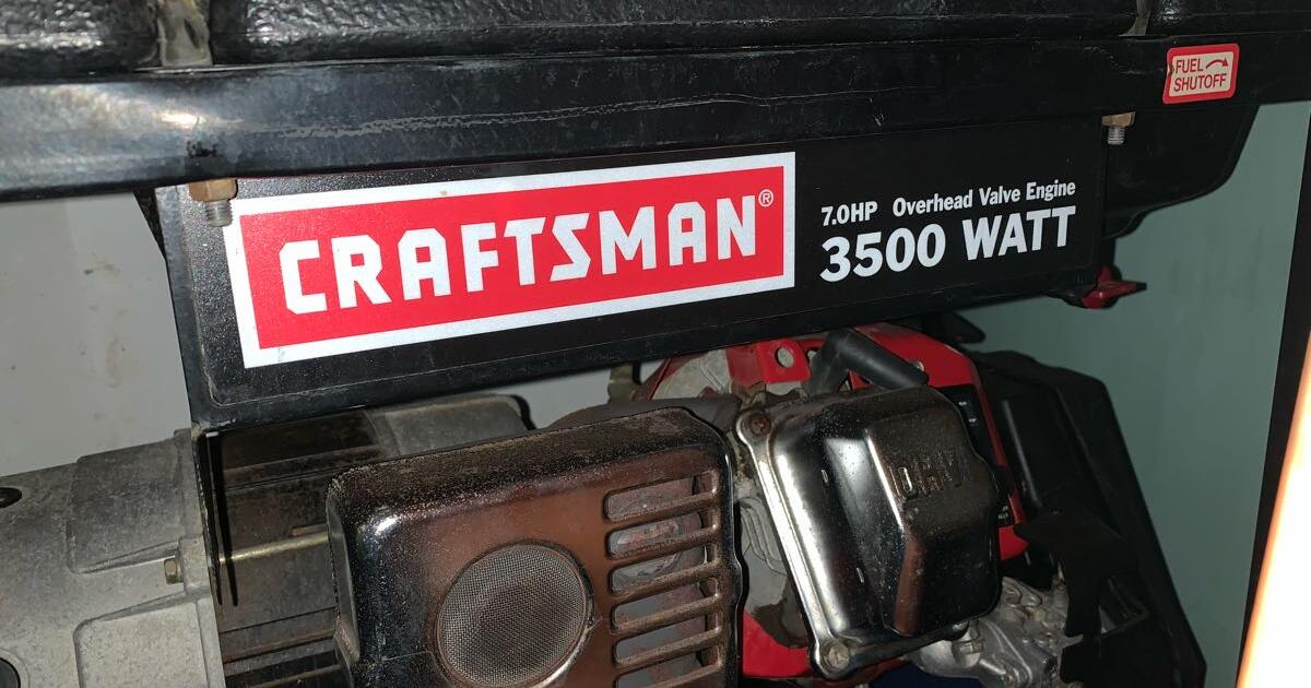 Craftsman 3500 Watt Generator for $350 in Wildomar, CA | For Sale ...