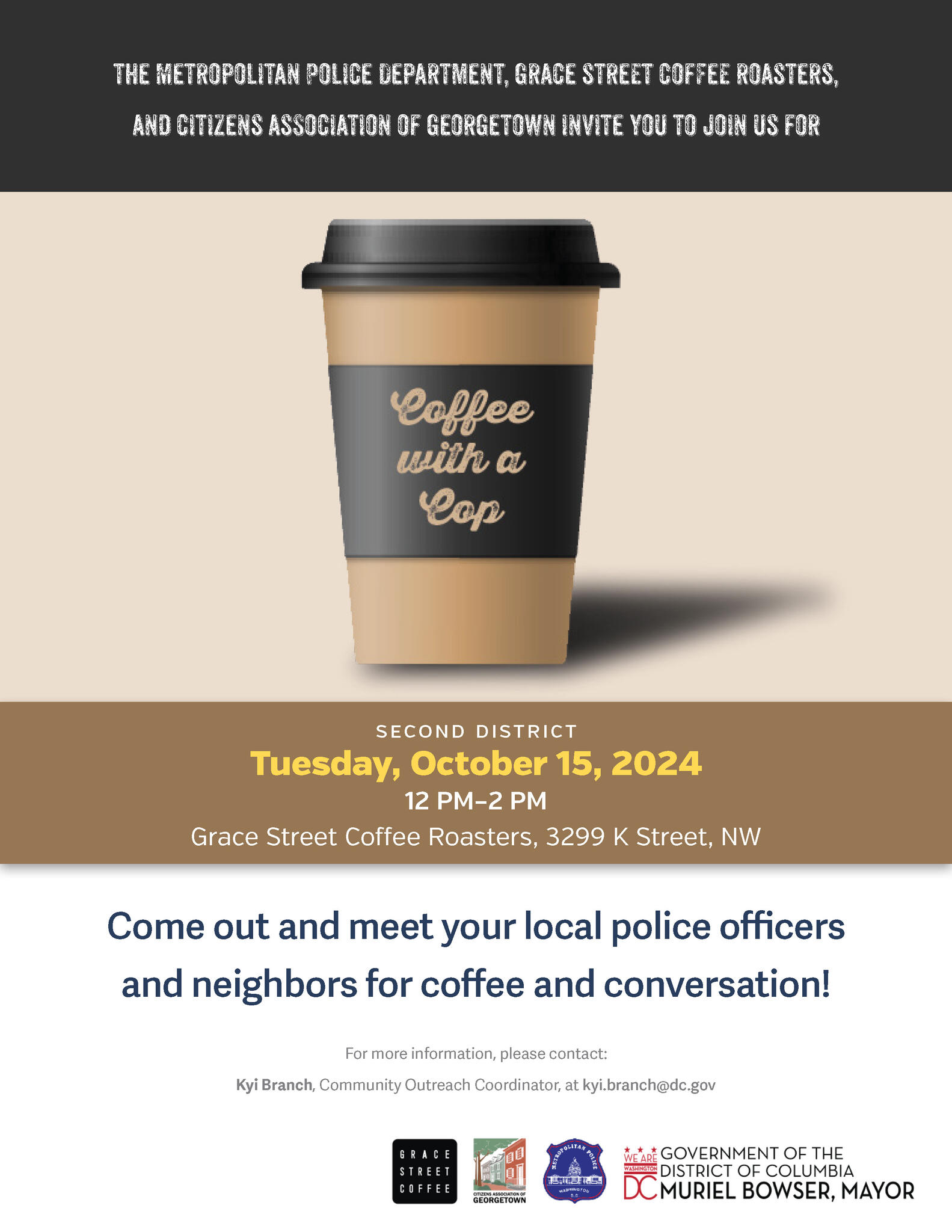 Reminder: The Metropolitan Police Department (Second District) invites ...