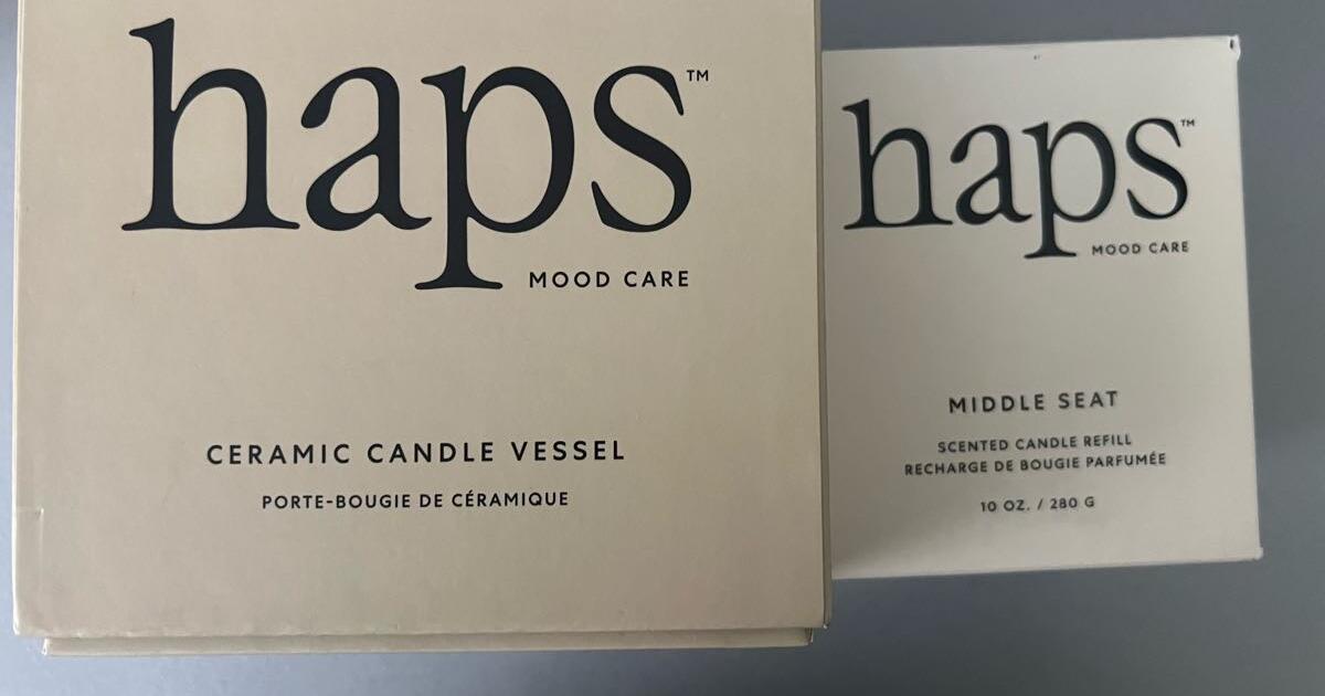 Haps Candle and holder for $40 in Boca Raton, FL | For Sale & Free ...