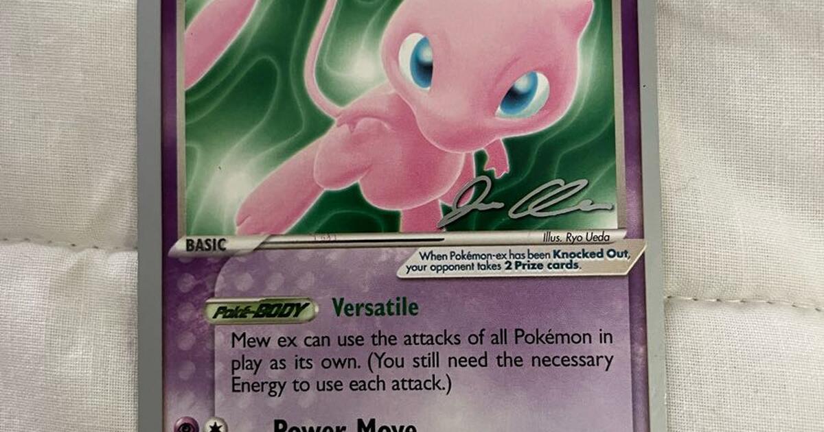 Mew ex Pokémon card for $45 in Universal City, TX | For Sale & Free ...