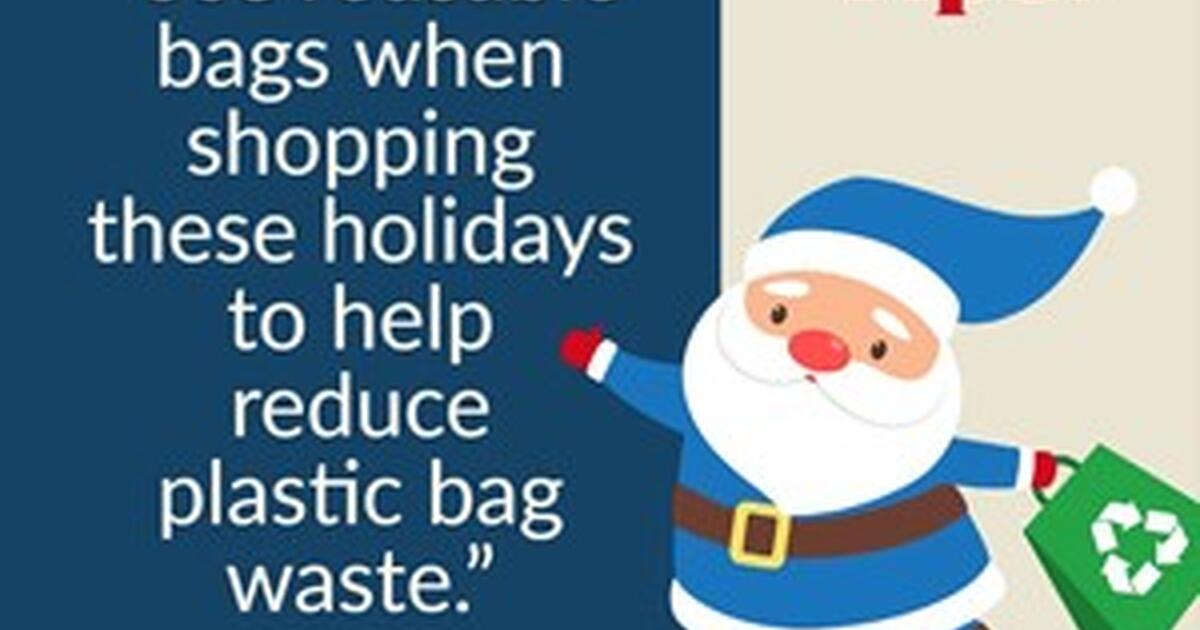 DALLAS ZERO WASTE SANTA REMINDING US TO REDUCE, REUSE, AND RECYCLE THIS ...