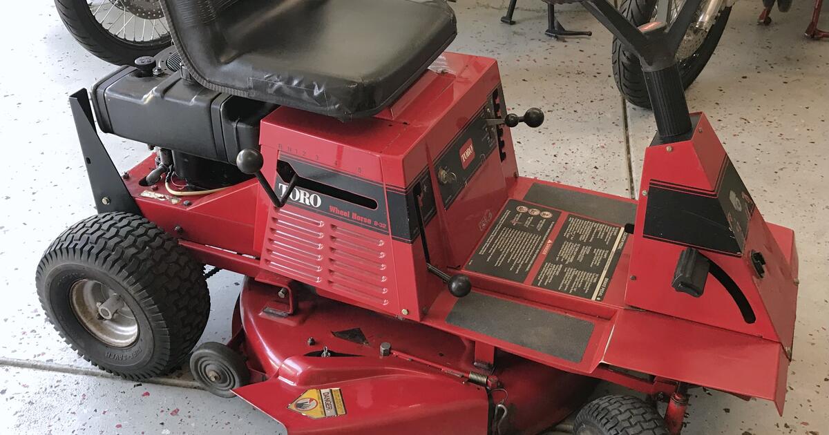 Toro Wheelhorse 8-32 riding lawn mower for $250 in Brookfield, WI | For ...
