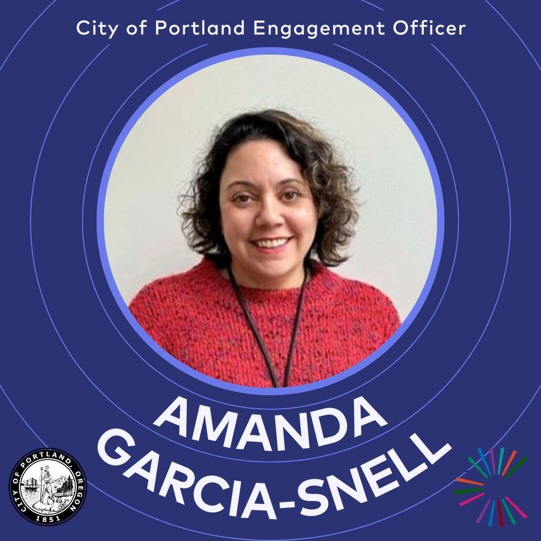 Civic Life is excited to announce the City’s first ever Engagement Officer, Amanda Garcia-Snell ...