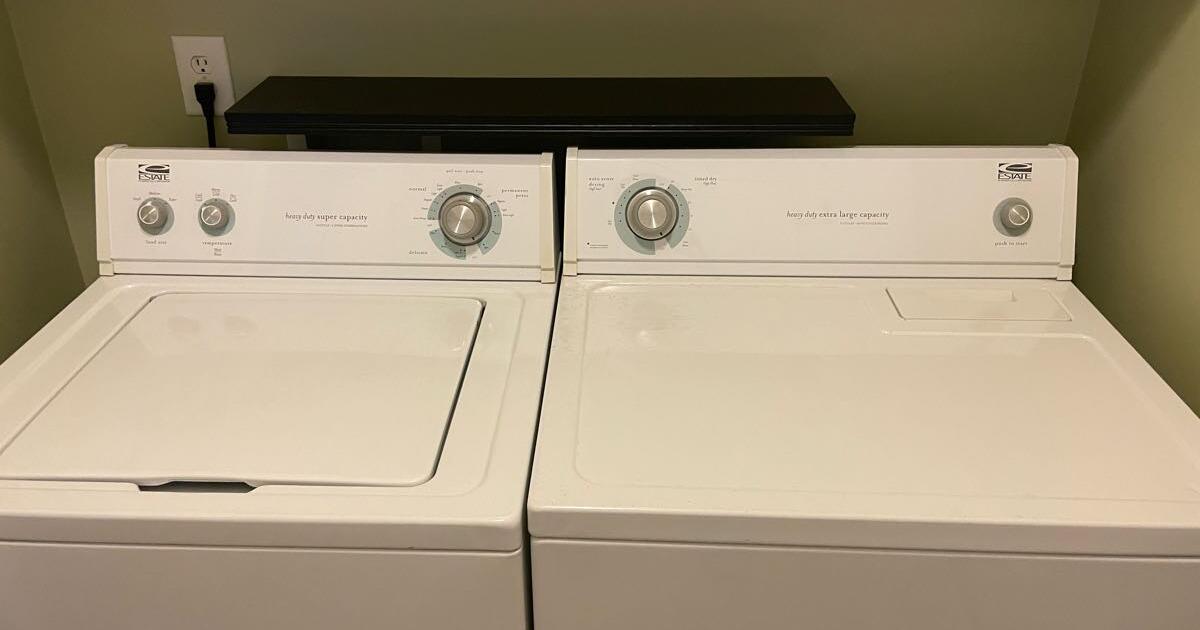 Estate Washer and Dryer Set for $300 in Cary, NC | For Sale & Free ...