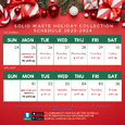 Solid Waste Holiday Collection Schedule (City of Memphis) — Nextdoor ...