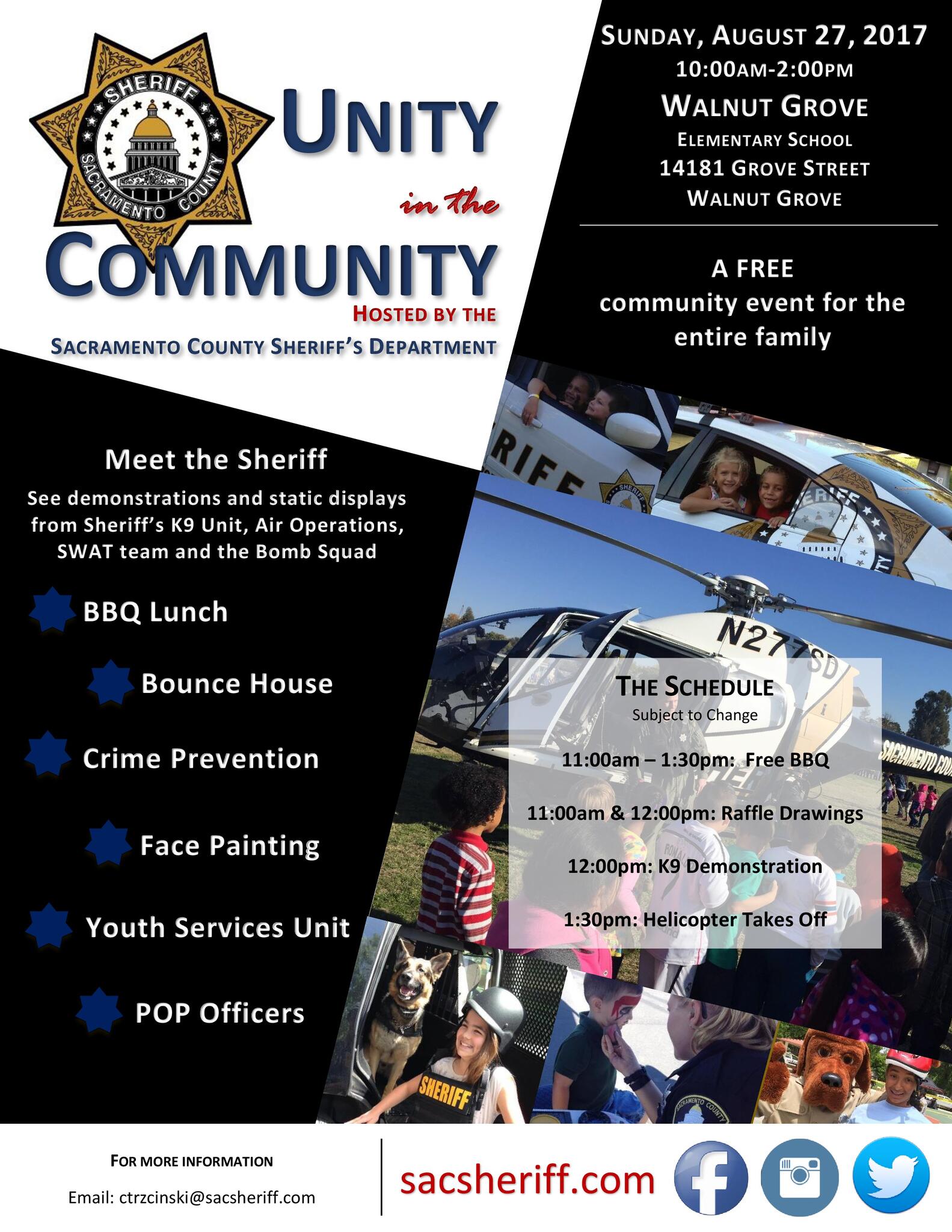 UNITY IN THE COMMUNITY FAMILY BBQ RETURNS THIS SUNDAY! (Sacramento ...