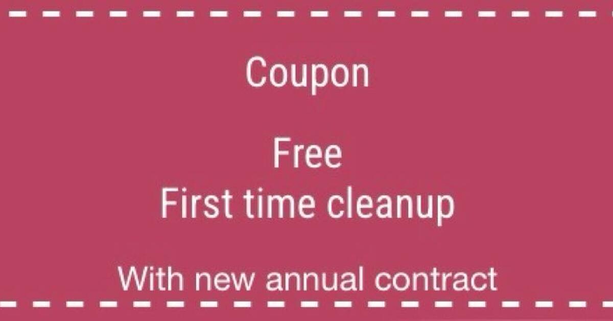FREE FIRST TIME CLEANUP COUPON for Free in Maricopa, AZ | For Sale ...