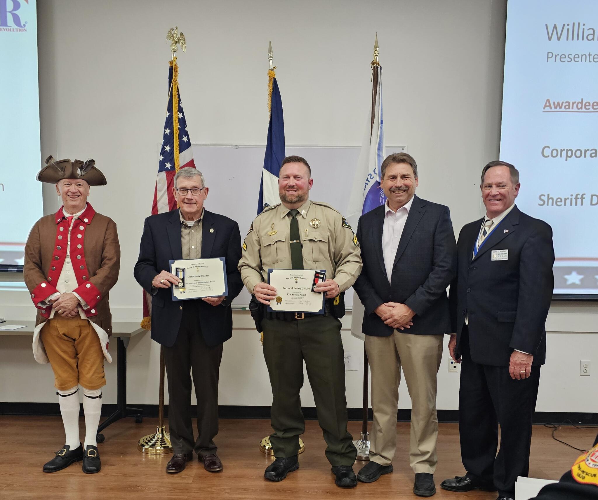 Congratulations to our own retired Sheriff, Dusty Rhoades, and Corporal ...