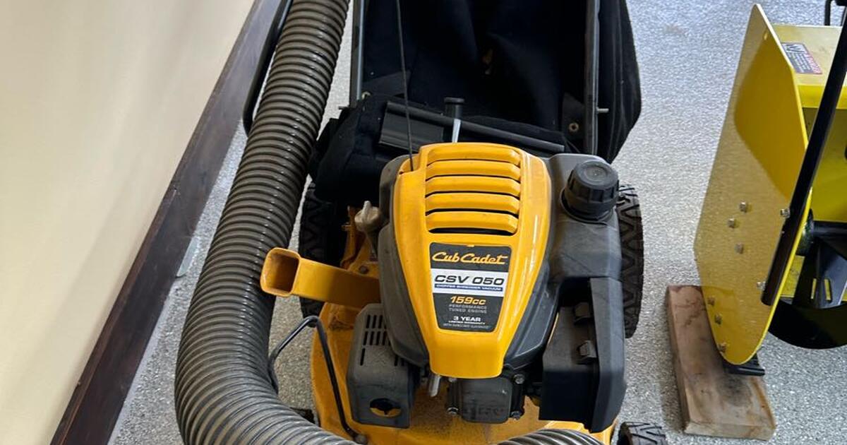 Cub Cadet lawn vacuum for $175 in Elkhorn, NE | For Sale & Free — Nextdoor