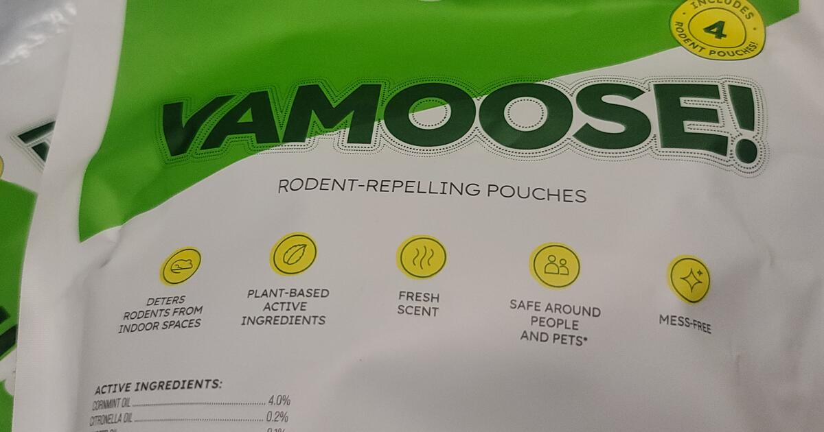 Vamoose Mice Repellent Pouches for $5 in London, KY | For Sale & Free ...