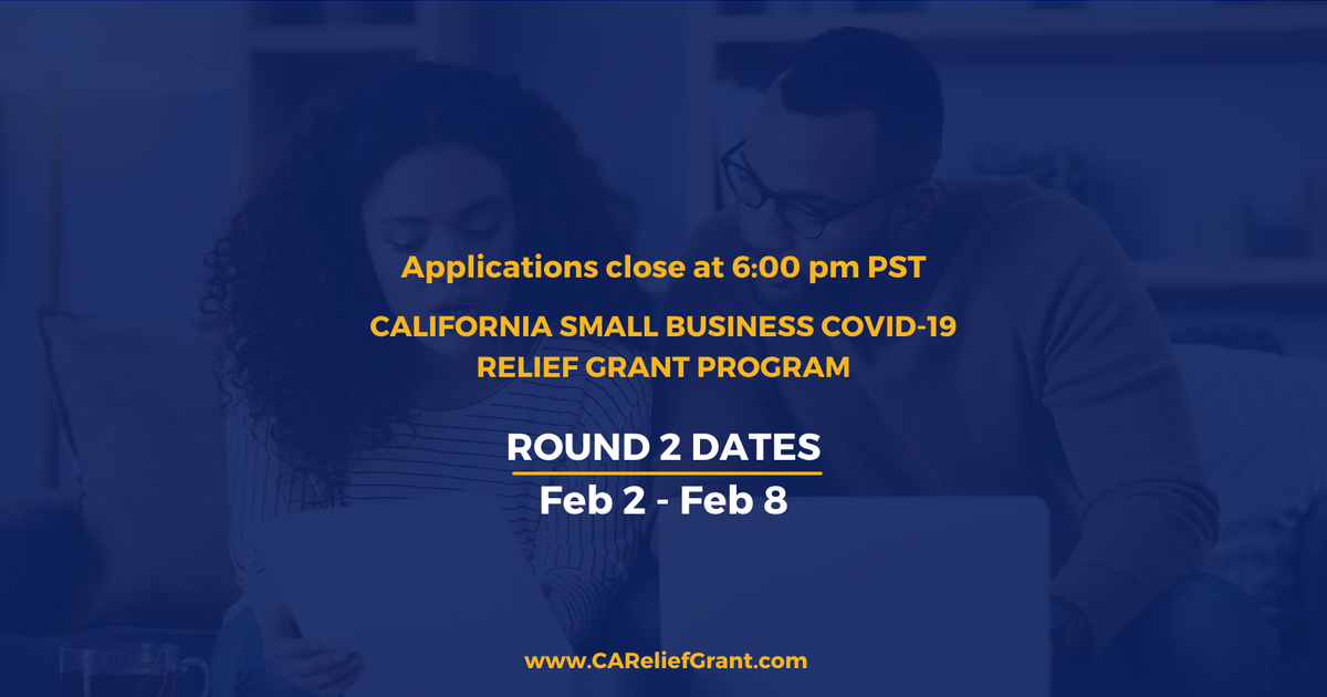 Apply for Round 2 of the California Small Business Covid-19 Relief ...