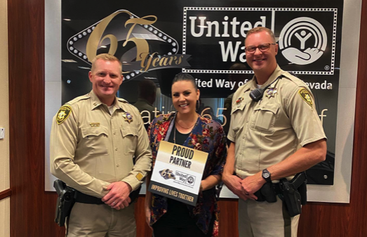 Our NEAC Chain of Command, Captain Holmes and Lt. Boxler, recently met ...