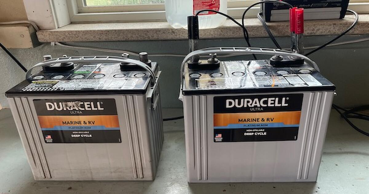 Two Duracell Deep Cell Batteries (RV) for $90 in Boulder, CO | For Sale ...
