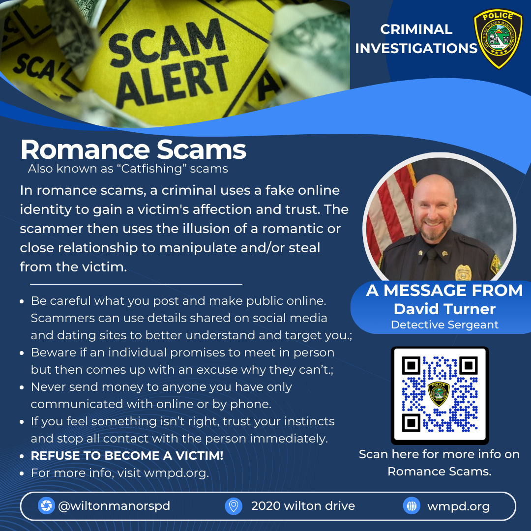 PROTECTING YOU FROM SCAMS... (Wilton Manors Police Department ...