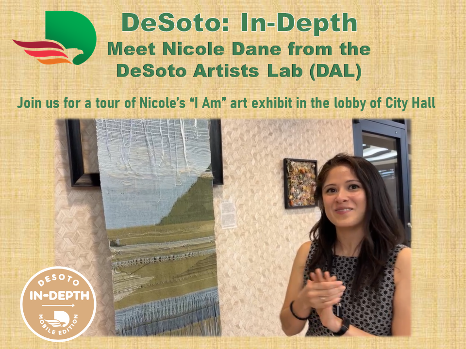 Join us for this conversation with DeSoto Artists Lab artist Nicole Dane on this week's DeSoto ...