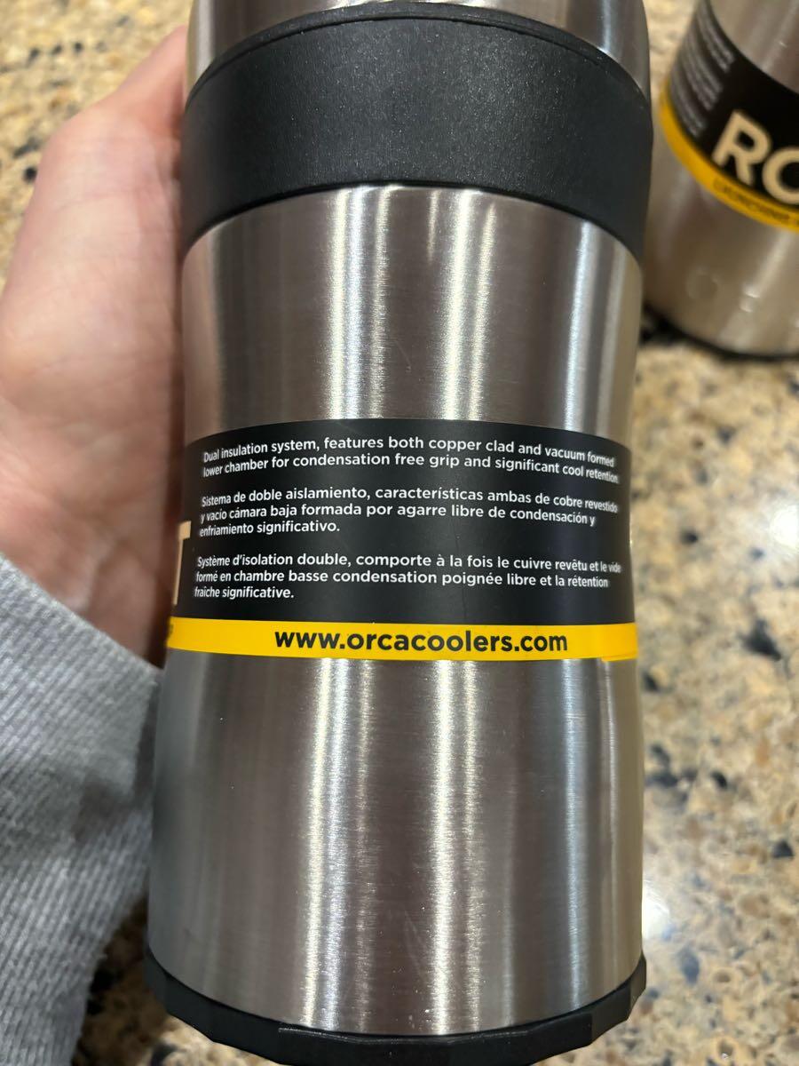 Orca Rocket Vacuum Insulated Stainless Steel Bottle/Can Koozies for $20 ...