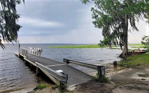 The boat ramp at Kate Barnes Park (18700 S. (Alachua County Government ...