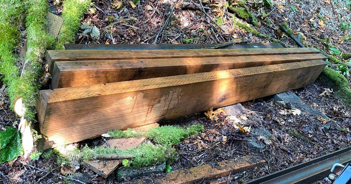 Three 4”x12”x10’ Pressure Treated Beams Beams for $30 in Renton, WA ...