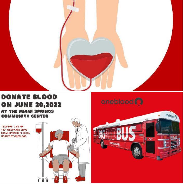 Be a Hero and Donate Blood (Miami Springs Police Department) — Nextdoor ...
