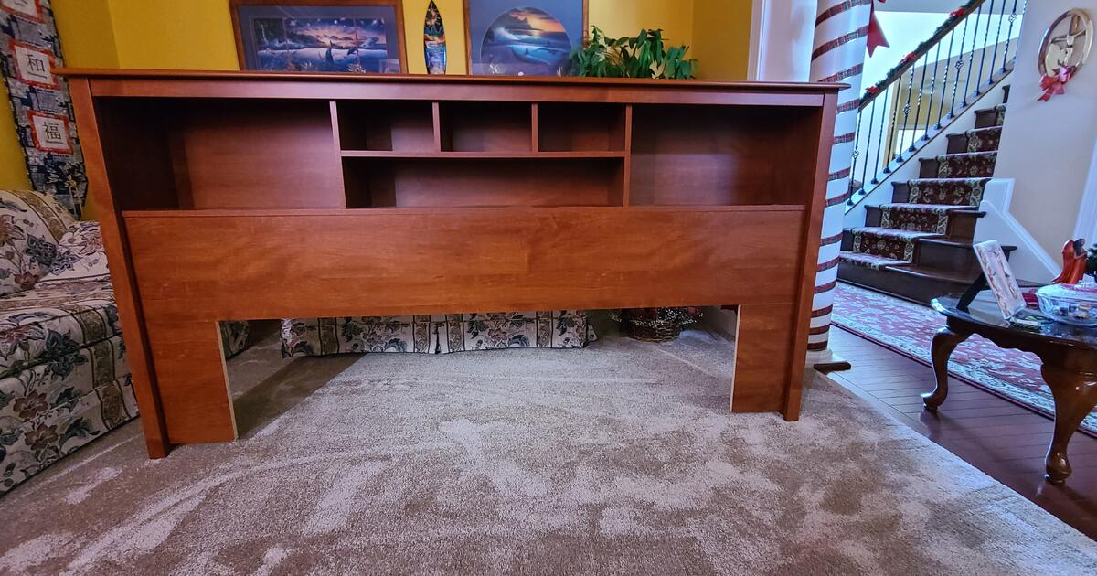 Headboard/bookshelf, Rattan Princess Chairs for Free in Woodbridge, VA ...