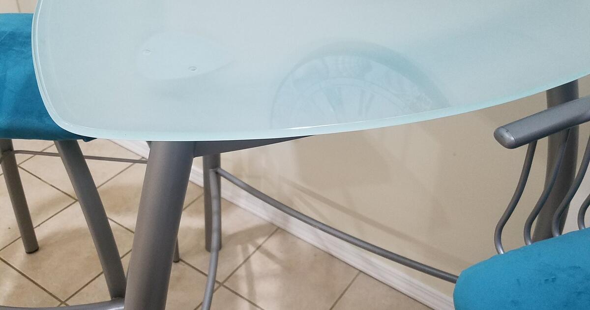 Glass High Top Table for $160 in Avon By The Sea, NJ | For Sale & Free ...