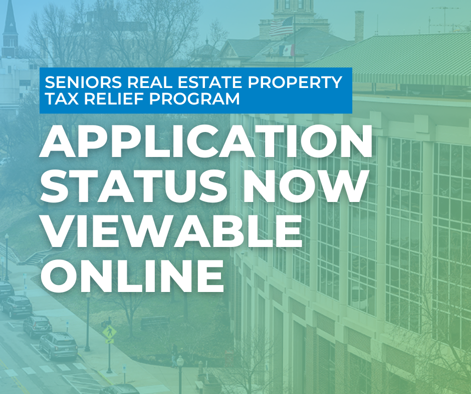 Now you can look up the status of your Seniors Real Estate Property Tax ...