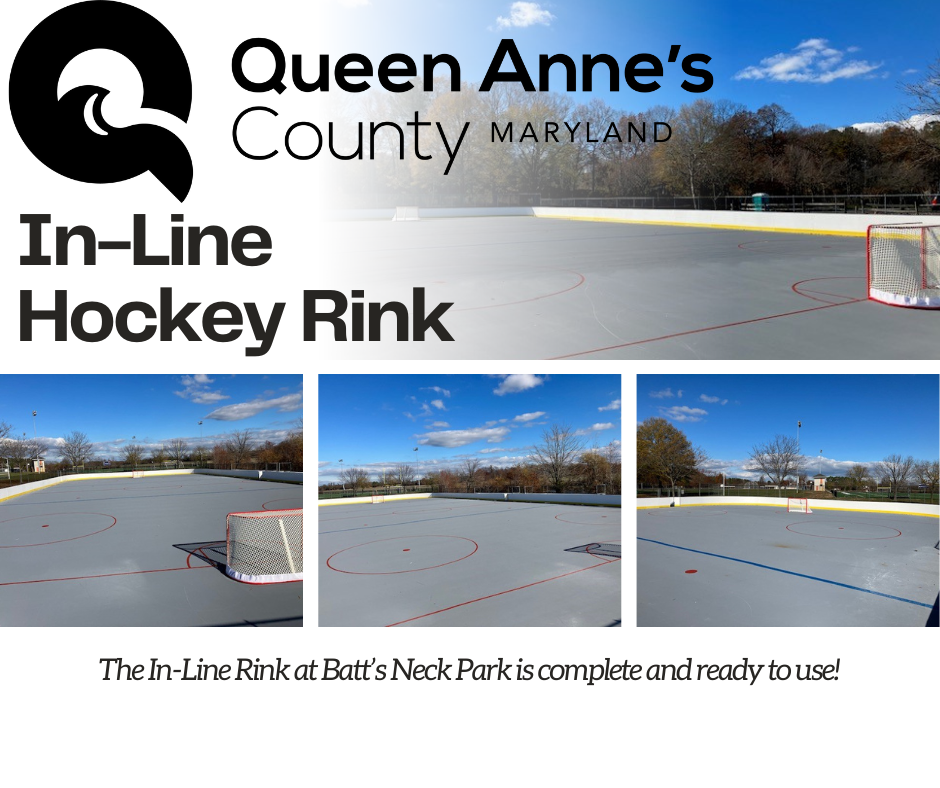 Batt's Neck Park In-Line Hockey Rink Renovations Complete (Queen Anne's ...