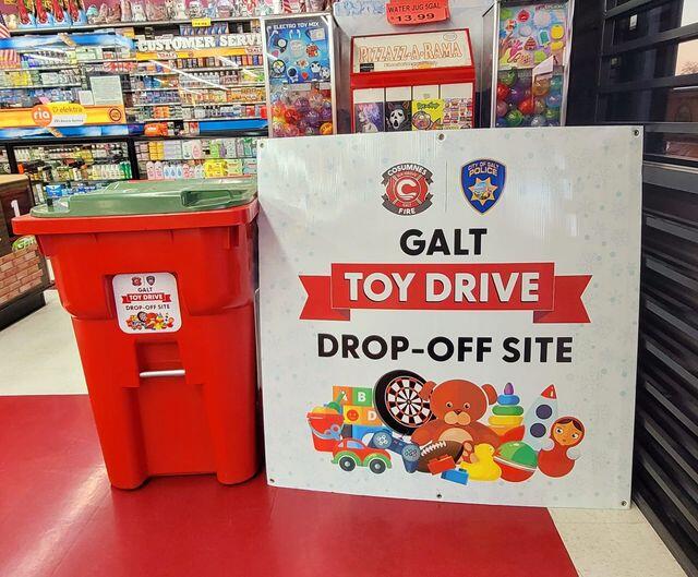 2024 Holiday Toy Drive by the Galt Police Department and the Cosumnes ...