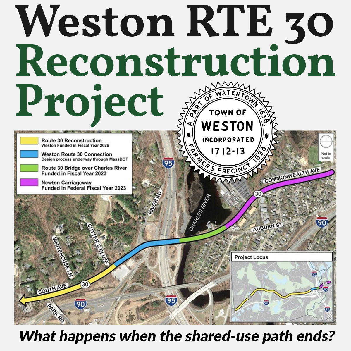 Route 30 Reconstruction FAQ: What happens when the shared-use path ends ...