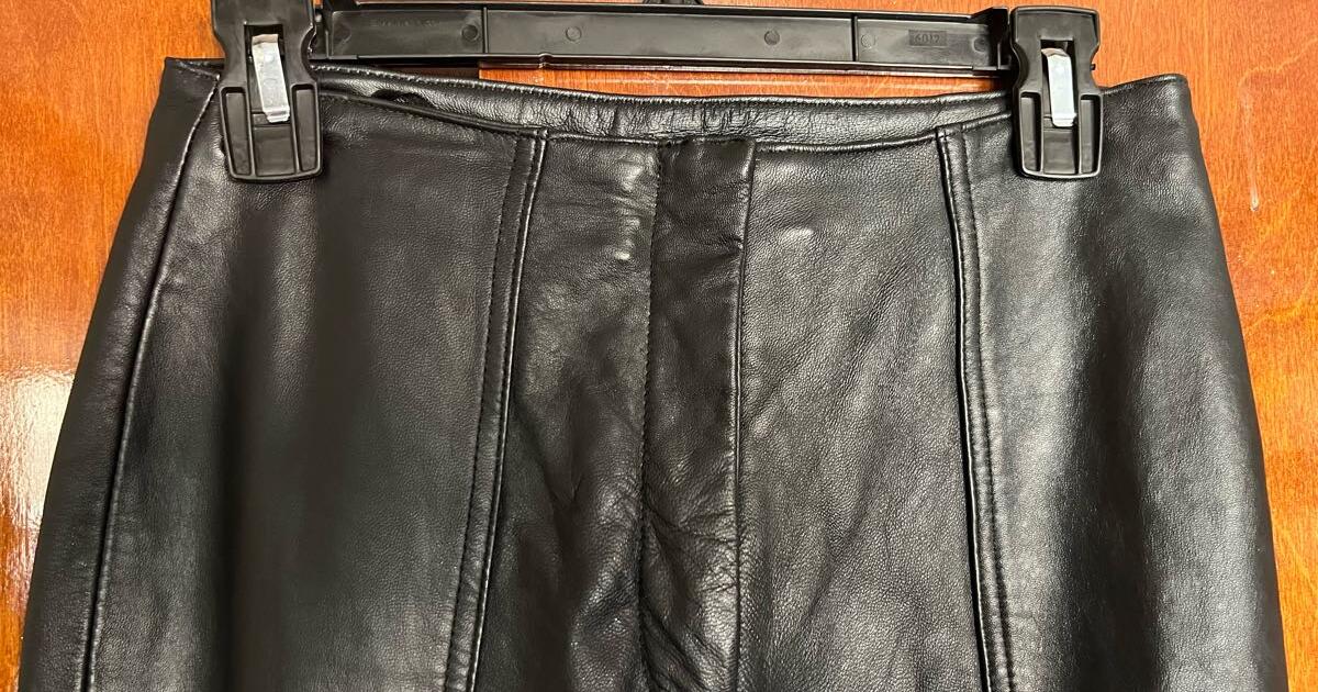 Black Leather Slacks Womens for $50 in Memphis, TN | For Sale & Free ...
