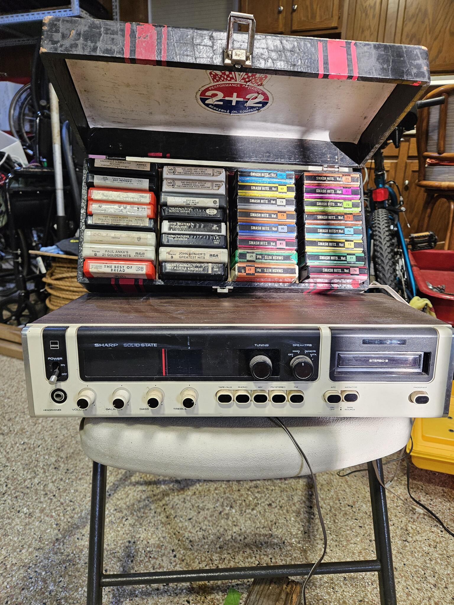 8 Track an STEREO Radio with About 150 8 Tracks for $250 in Waterford ...