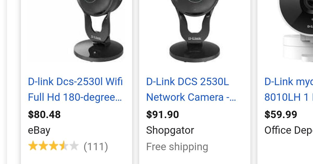 D link indoor camera wi-fi for $50 in Cypress, TX | For Sale & Free ...
