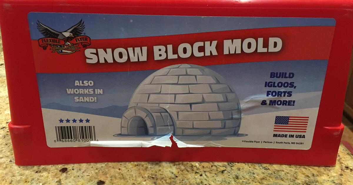 Snow Block Mold for $2 in Mansfield, TX | For Sale & Free — Nextdoor