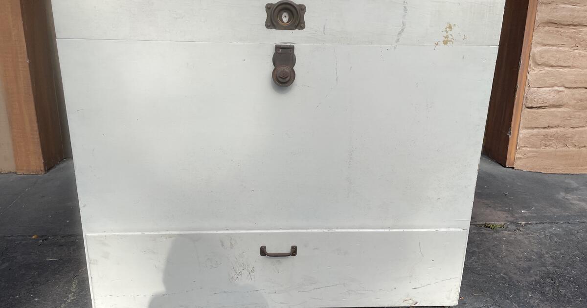 Painted deep storage chest for Free in Napa, CA | For Sale & Free ...