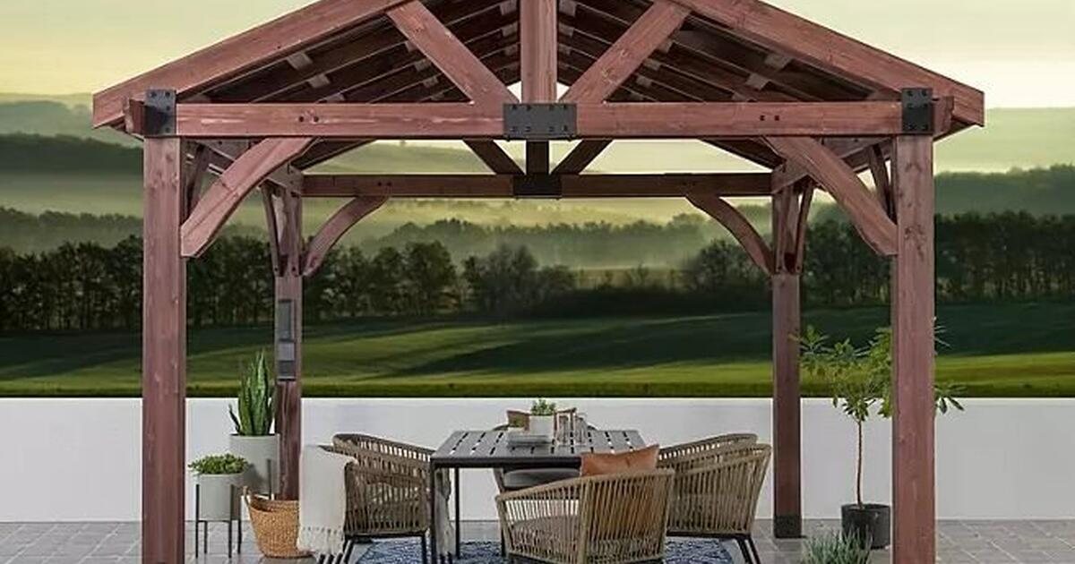 Patio Gazebo Heavy Duty Steel Hardware kit, NO WOOD! for $150 in ...