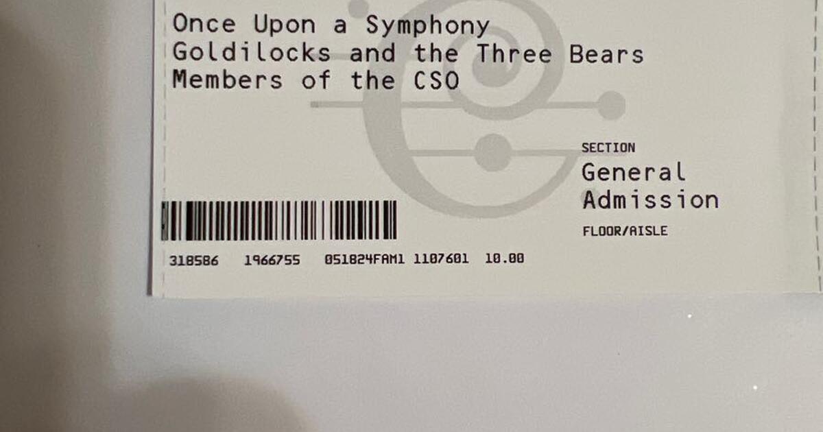 Chicago Symphony Orchestra Tickets for $50 in Downers Grove, IL | For ...