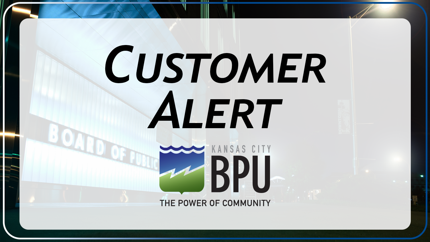 BPU will soon be launching a new customer portal: MyMeter. (Kansas City ...