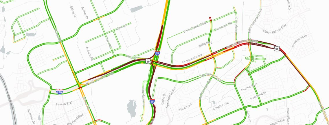 TRAFFIC DELAYS IN LAREDO: Due to a temporary closure of the Mexican ...