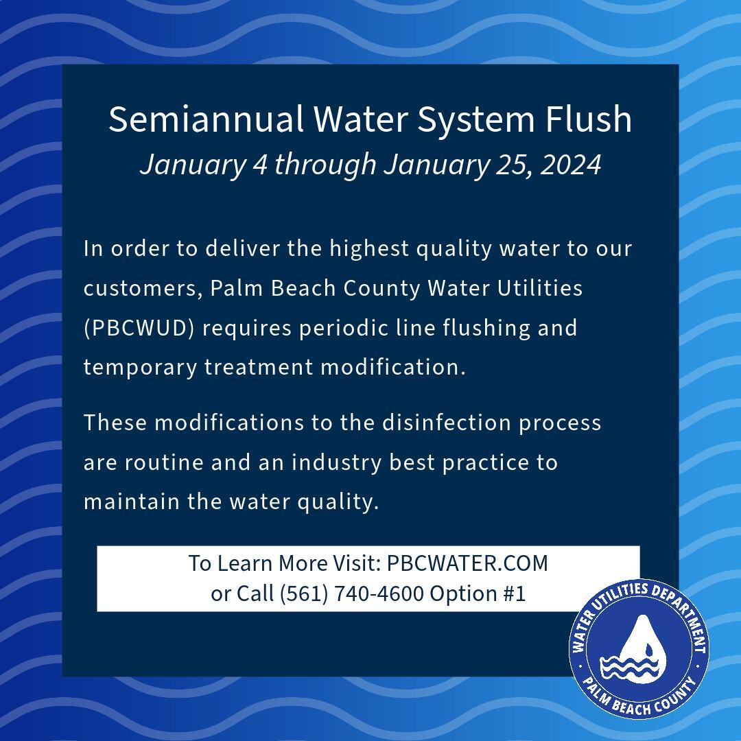 In order to deliver the highest quality water to customers, Palm Beach ...